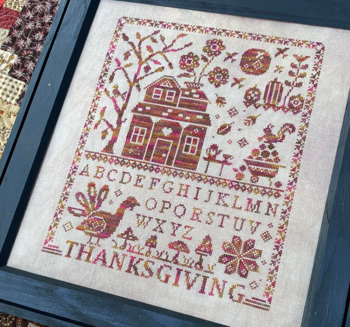Sampler Holidays: Thanksgiving – The Crafty Ewe